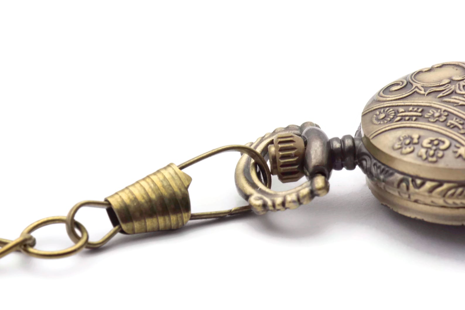 Bronze Pocket Watch Chain Pocket Watch Accessories Pocket | Etsy