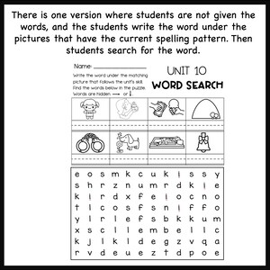 1st Grade Letterland Word Searches Units 1-27 - Etsy