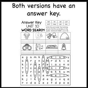 1st Grade Letterland Word Searches Units 1-27 - Etsy