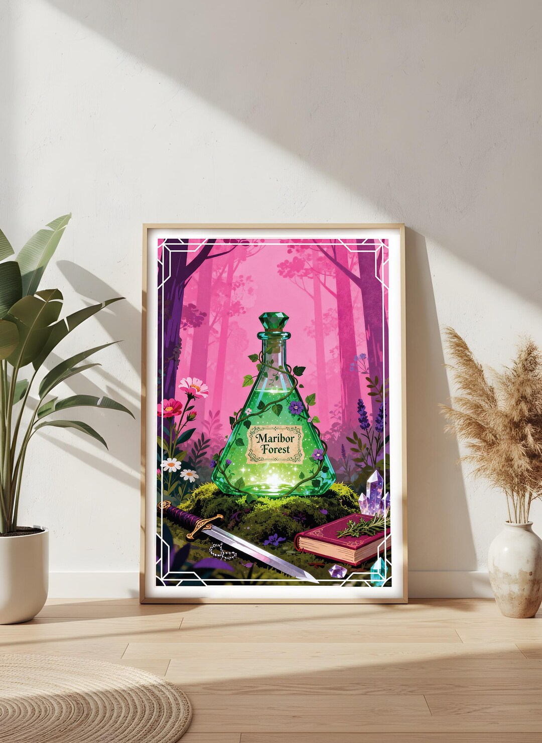 Digital Poster – Witcher Potion | Fantasy Elixir Maribor Forest Poster ...