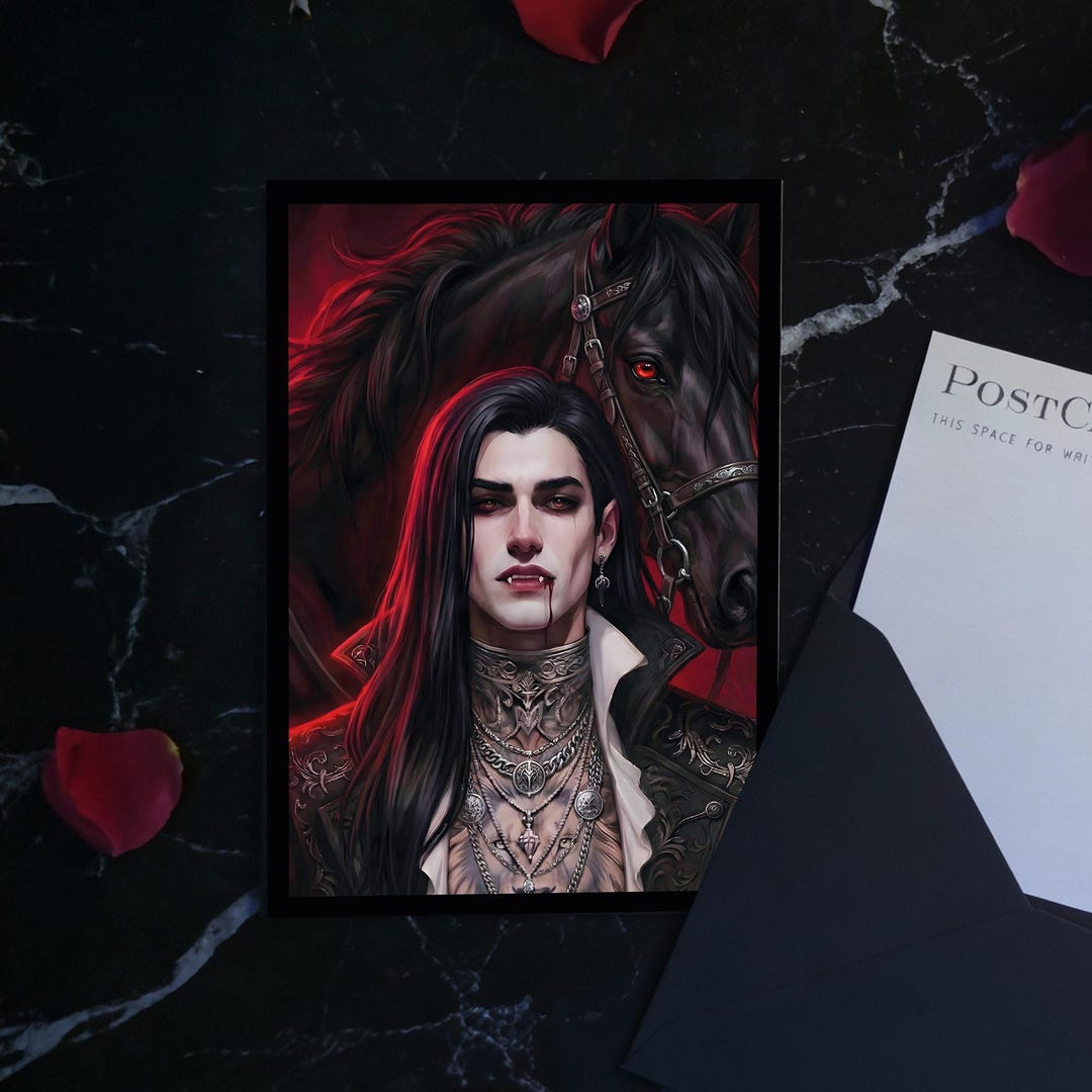 Empire of the Vampire Postcard | Fanart of Immortal Vampires | Gabriel ...
