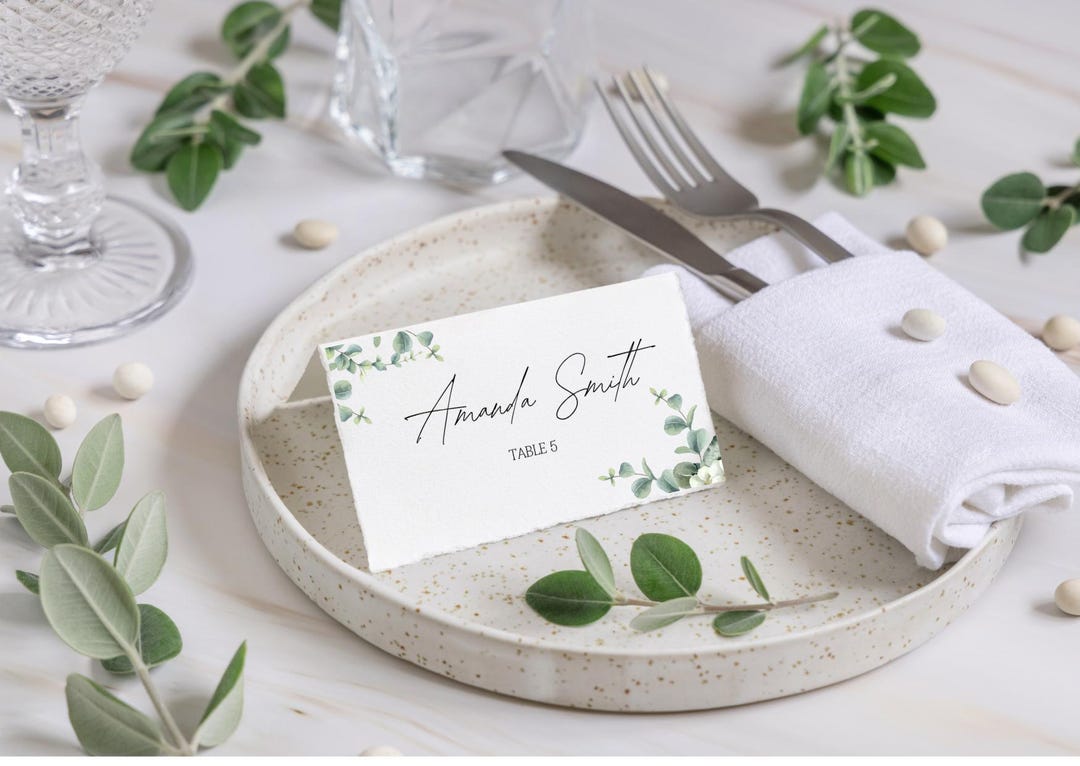 Custom Name Cards Cocktail Names Wedding Favors Wedding Decor Name Tags ...