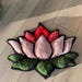 Lotus Flower 3D Fluffy Tufted Rug, Handmade Rug, Tufted Wall Art ...