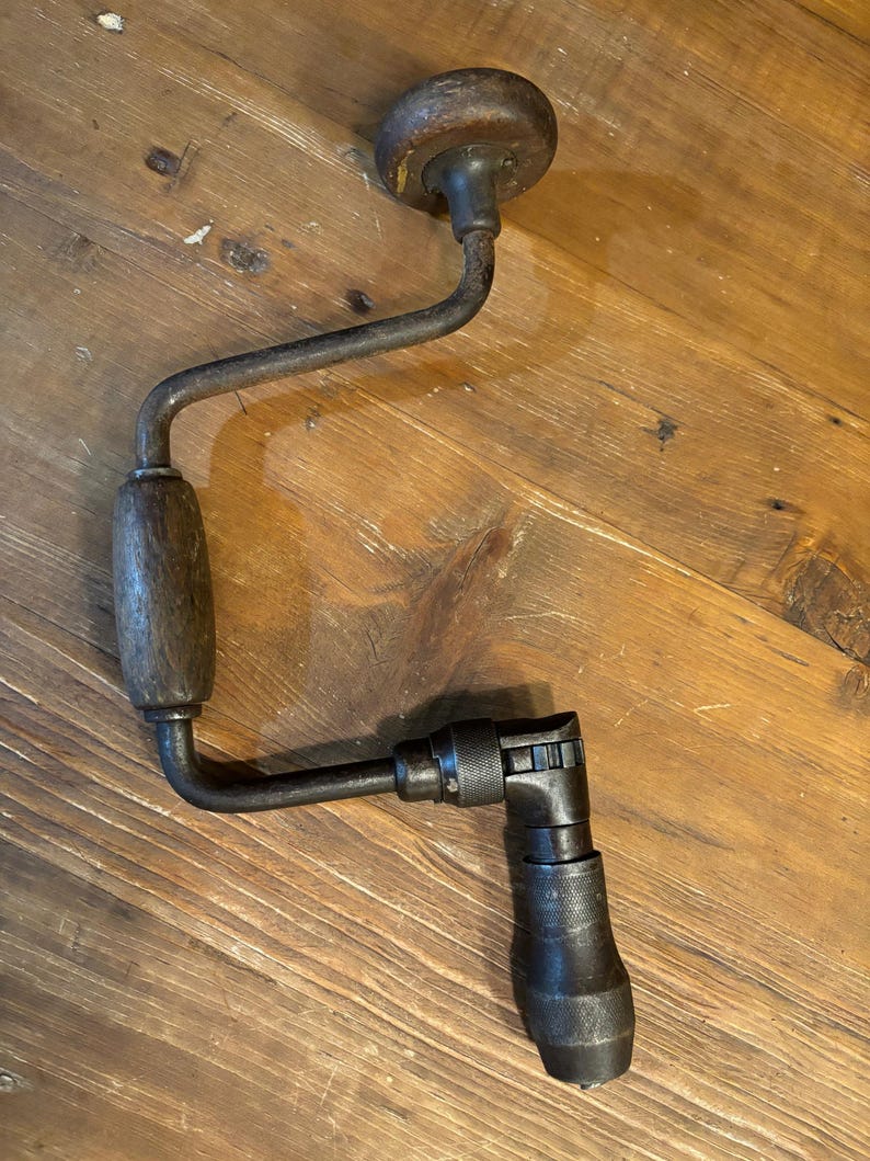 Vintage Hand Drill - Etsy