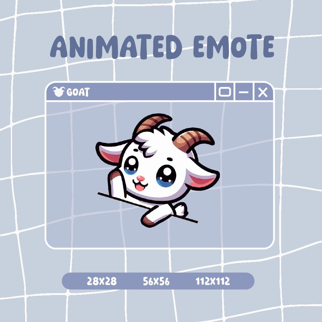 Bongo Goat Emote / Animated Emote / Emotes for Twitch and Discord - Etsy