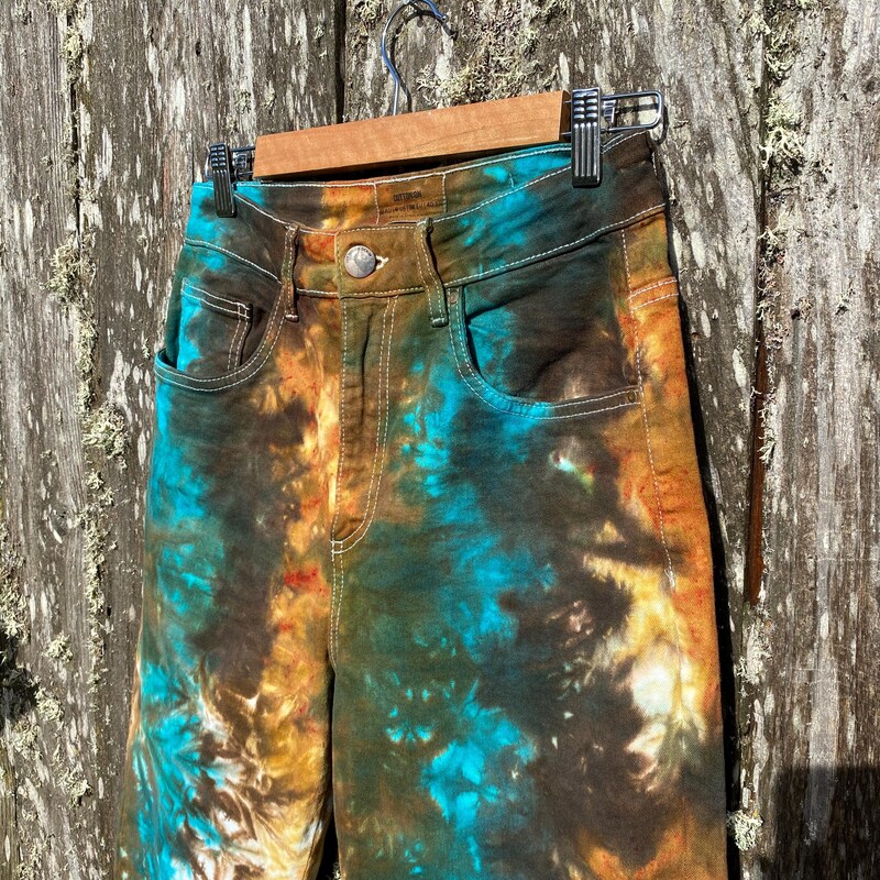 Abstract Jeans - Etsy