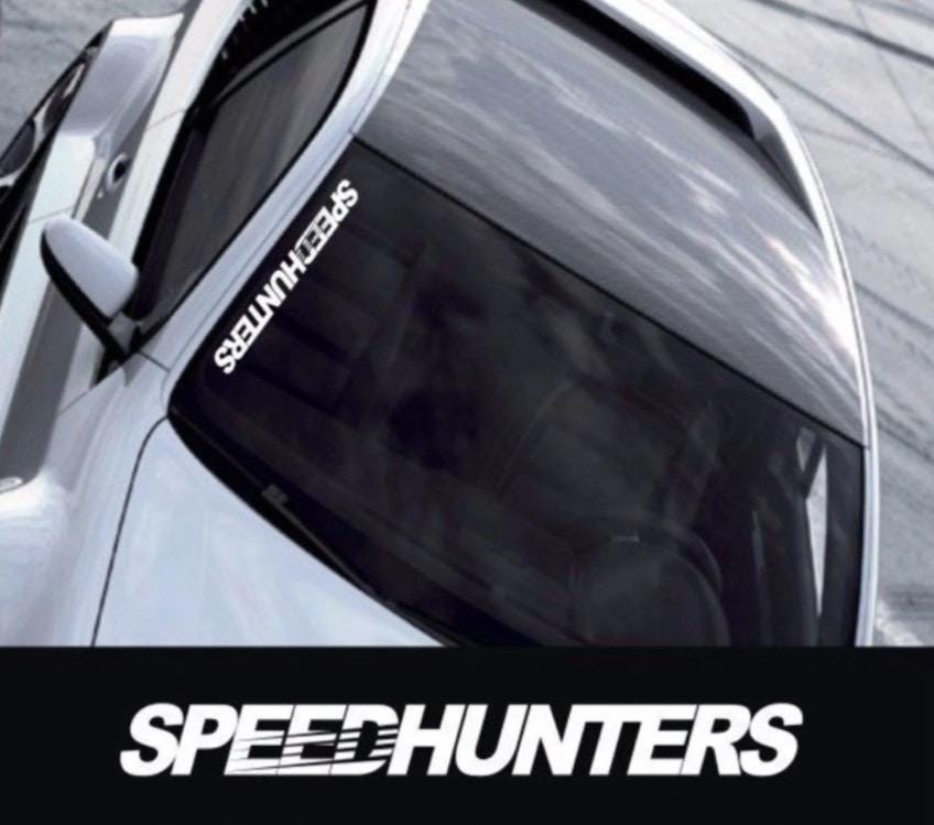 SPEEDHUNTERS Vinyl Decal Sticker, Speedhunters, Sticker for Windshield ...