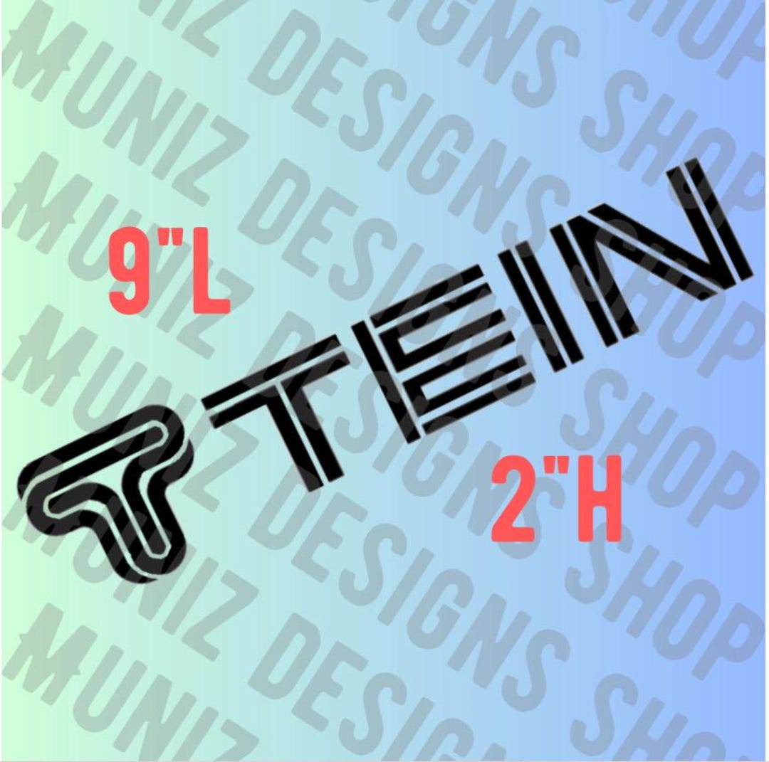 T TEIN Suspensions Sticker, Vinyl Decal Sticker, Sticker for Car Windows, Racecar Sticker Decal ...