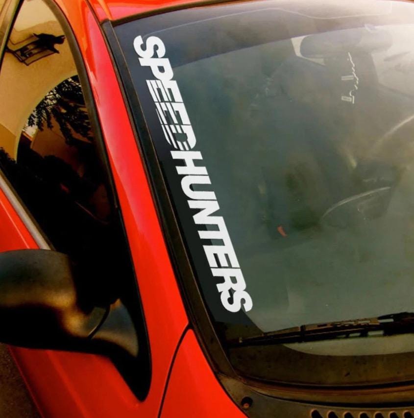 SPEEDHUNTERS Vinyl Decal Sticker, Speedhunters, Sticker for Windshield ...