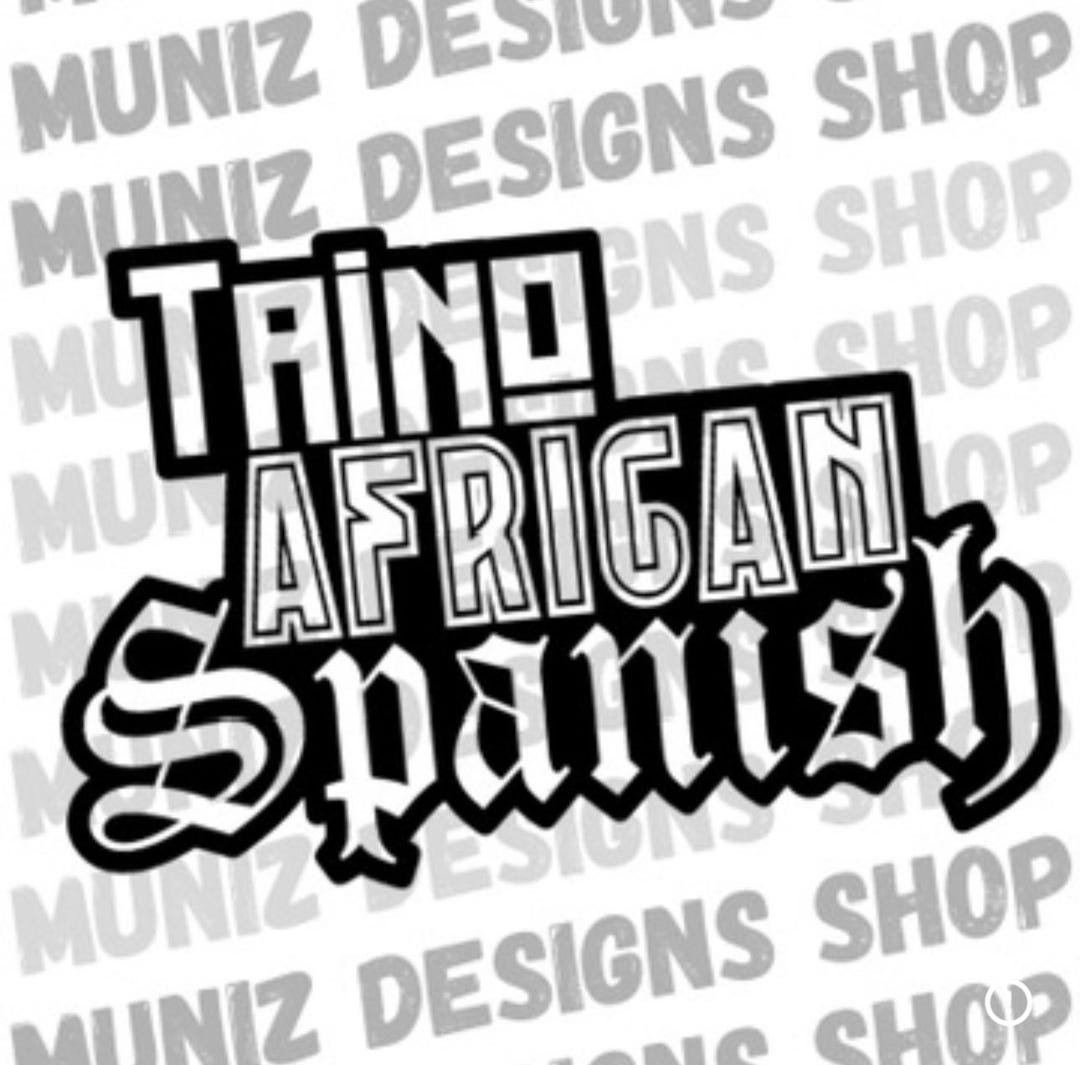 Puerto Rico, Taino African Spanish Sticker, Vinyl Decal Sticker ...