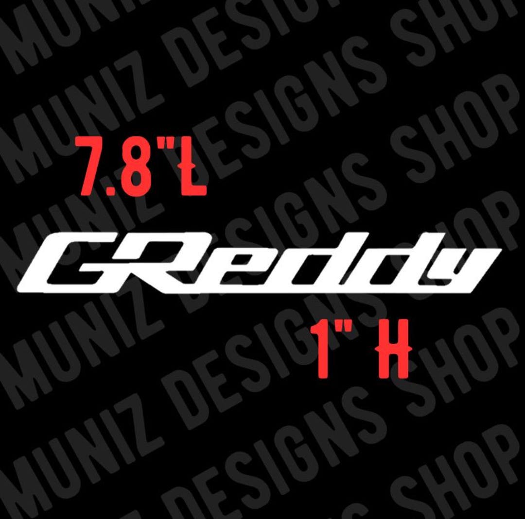 Greddy Racing Sticker, Vinyl Decal Sticker, Sticker for Windsheild ...
