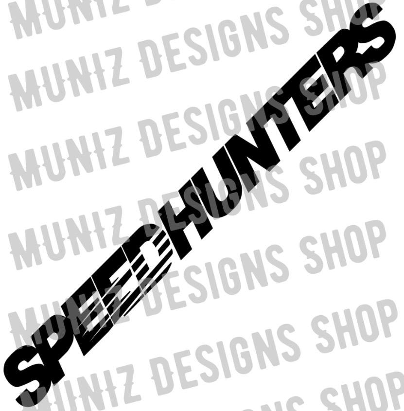 SPEEDHUNTERS Vinyl Decal Sticker, Speedhunters, Sticker for Windshield ...