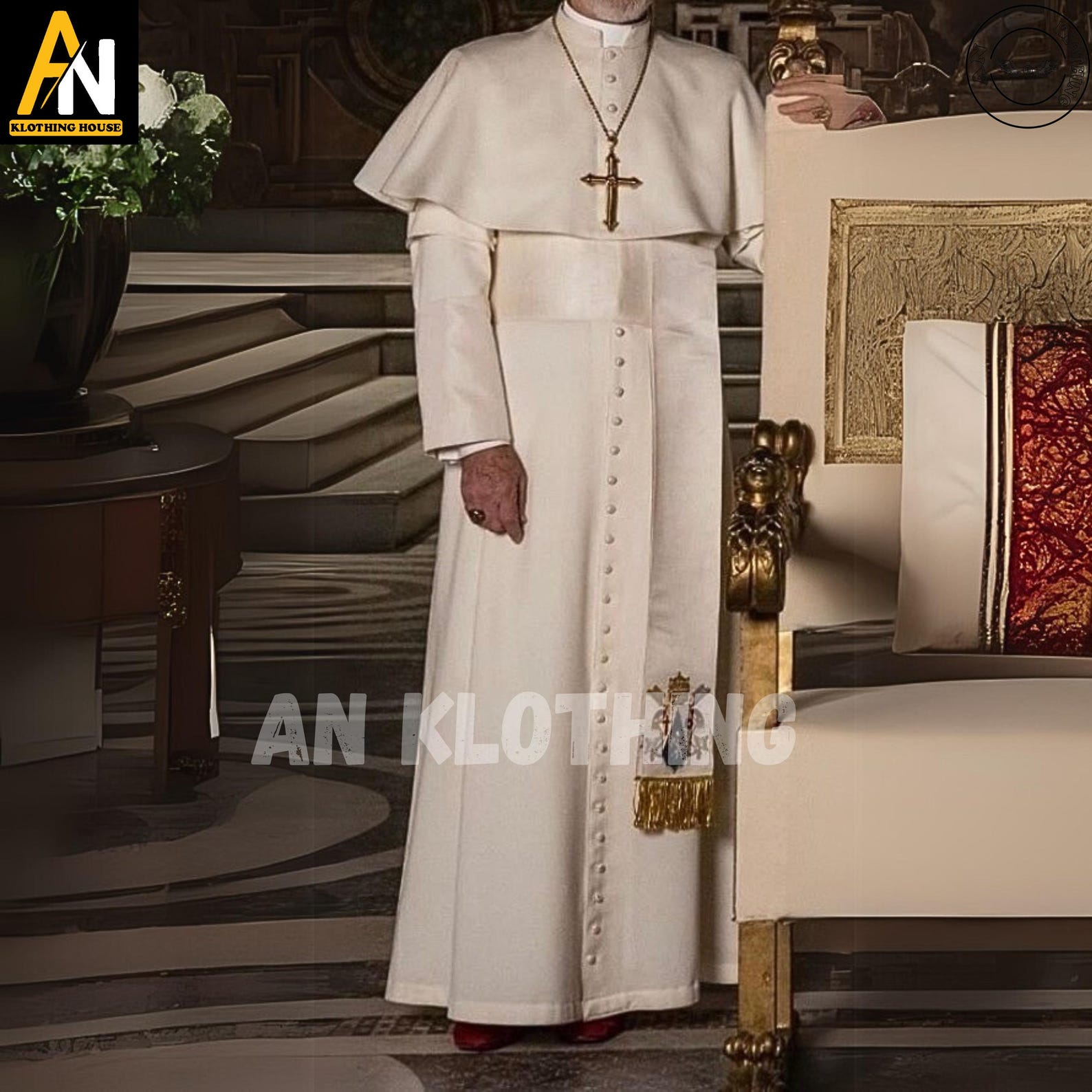 Catholic Priest Cassock - Wool Cassock - Traditional Clergy Vestment ...