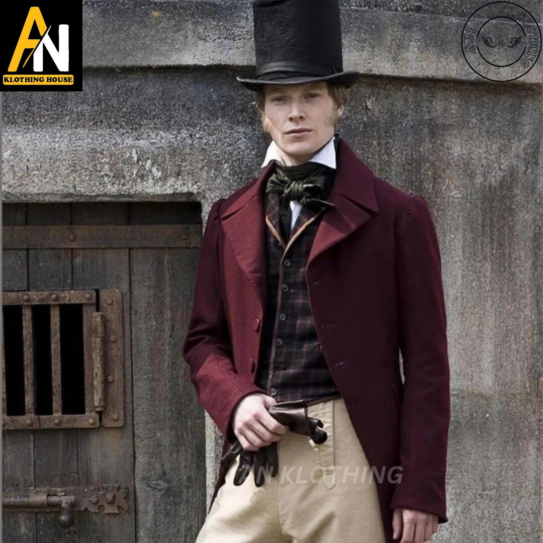 Brand New Custom Made Men's Regency Jacket - 18th Century Men's Regency ...