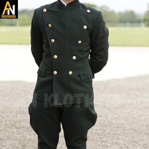 Chauffeur Uniform - Green Coat - New 1930 Chauffeur Uniform - Chauffeur ...