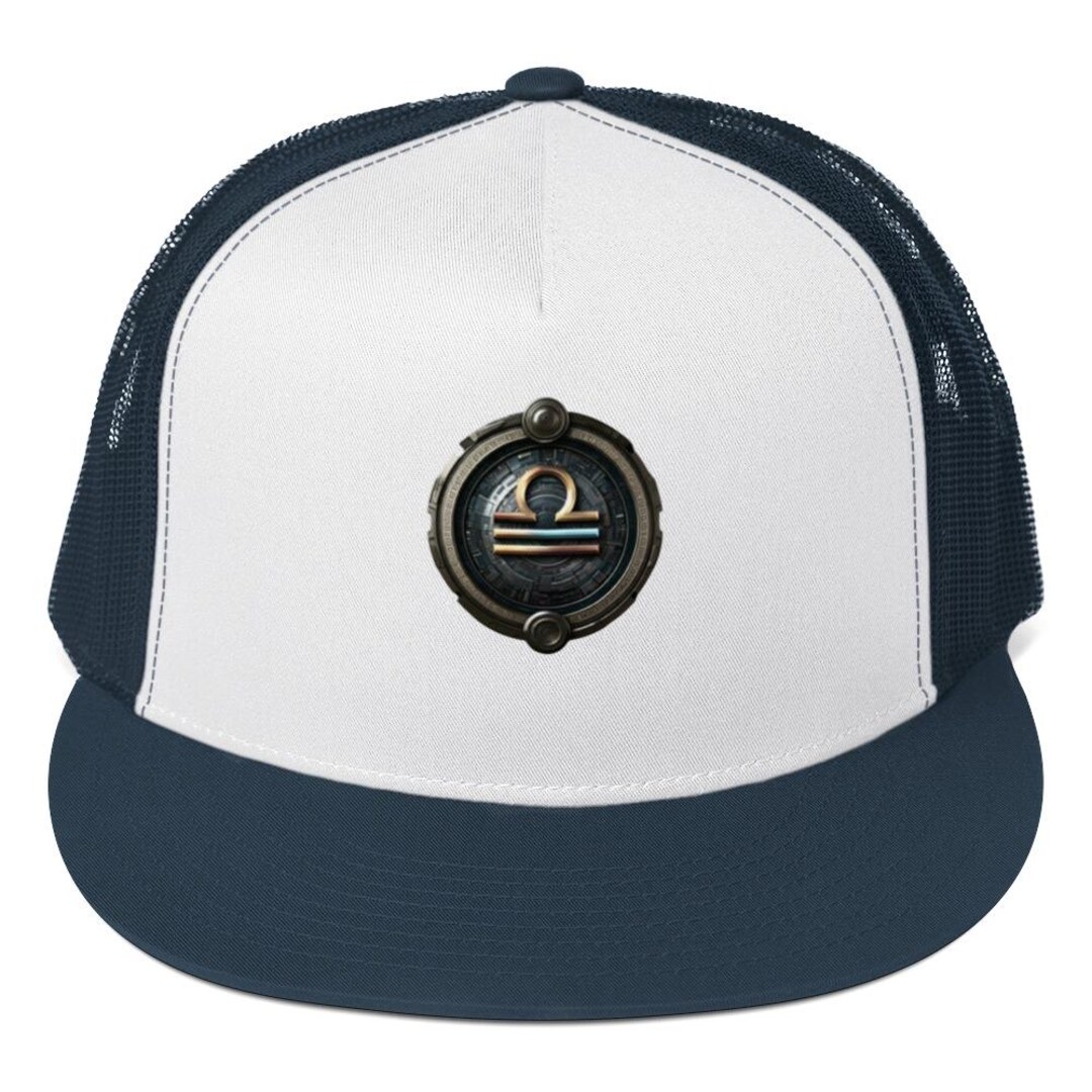 Libra Custom Trucker Hat, 5 Panel Hat, Greek Mythology, Astrology Gifts ...