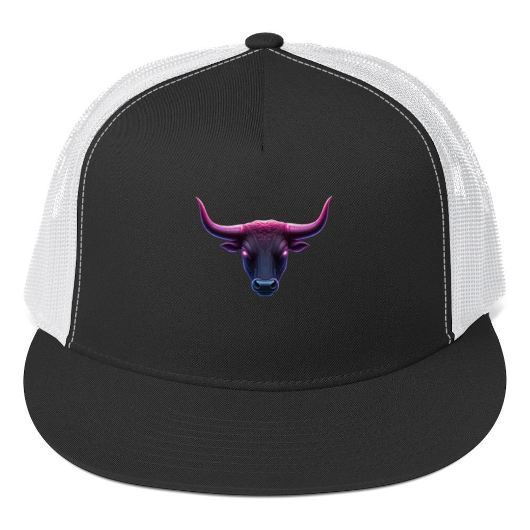 Taurus Custom Trucker Hat, 5 Panel Hat, Greek Mythology, Astrology ...