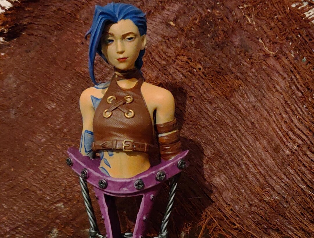 Jinx, Fan-art Figurine to Paint From the Arcane Series and the League ...