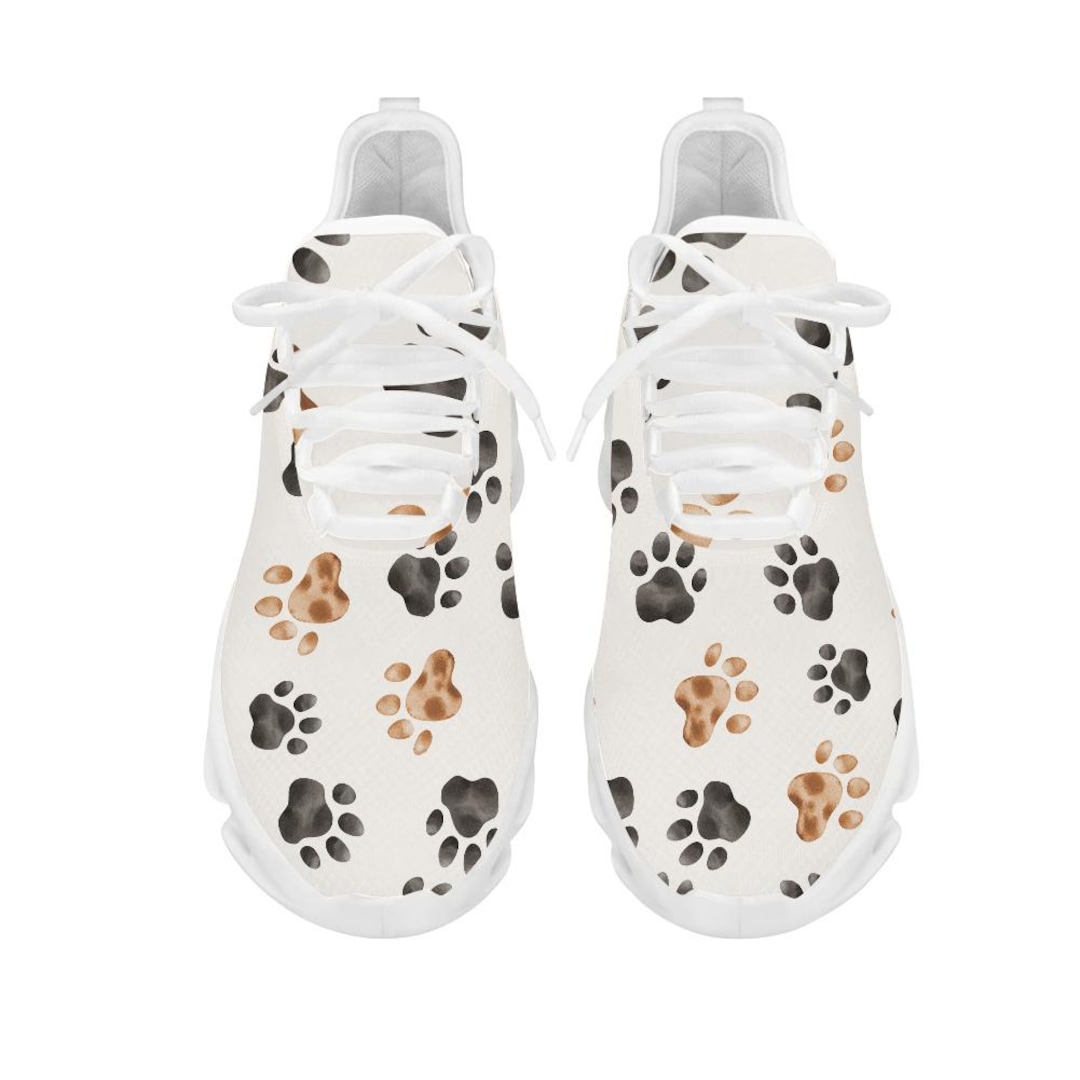 Custom Pet Personalization Dog Paw Shoes Sneakers, Unique Dog Lover ...