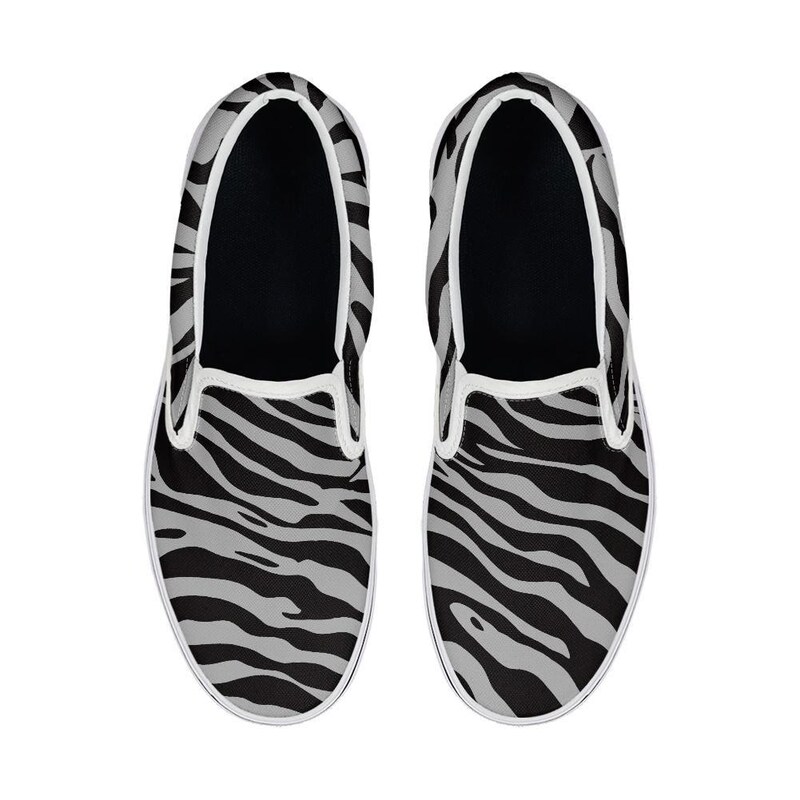 Custom Zebra Shoes - Etsy