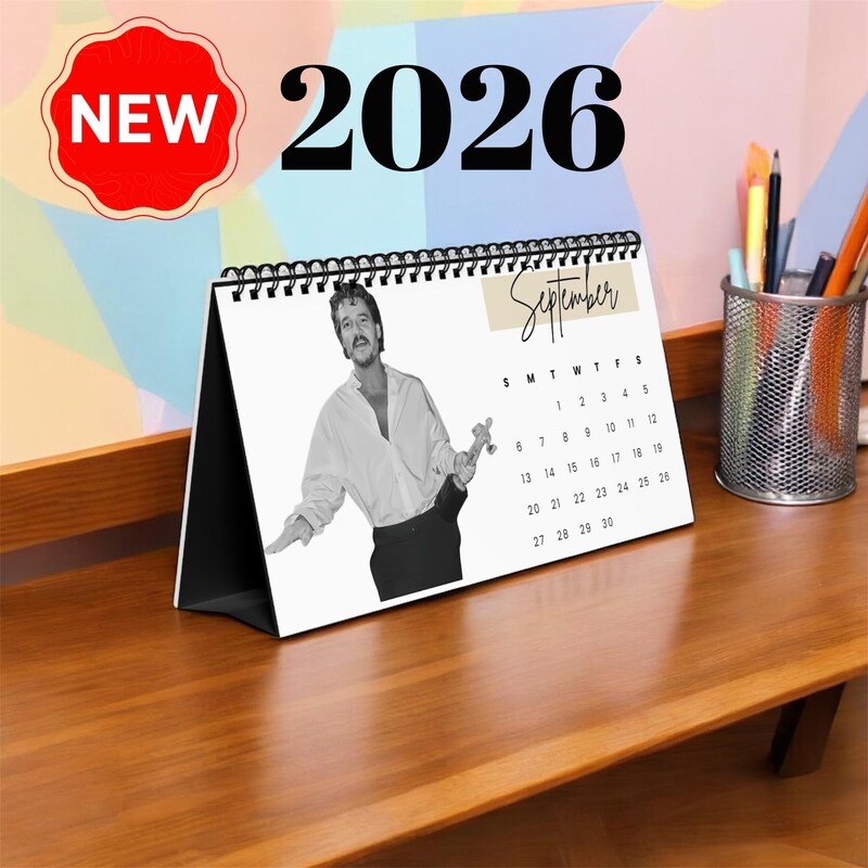 2026 Desktop Calendar - Etsy