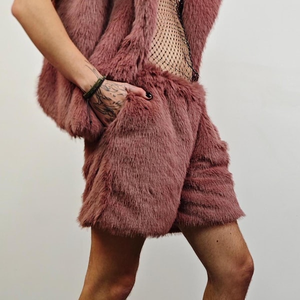 Fur Shorts - Etsy