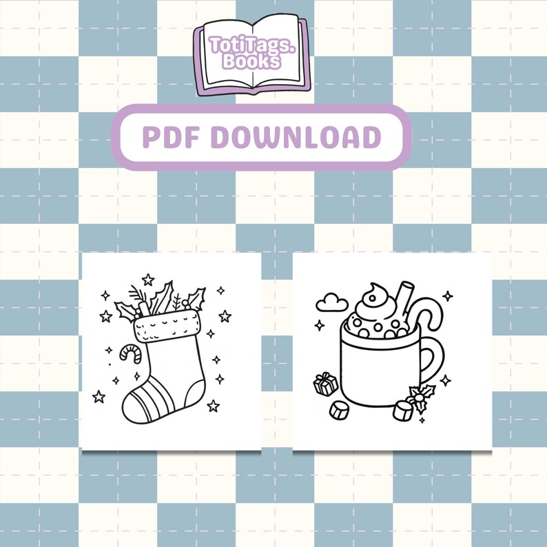 Christmas Magic Coloring Pages, 5 Festive and Fun Holiday Designs ...