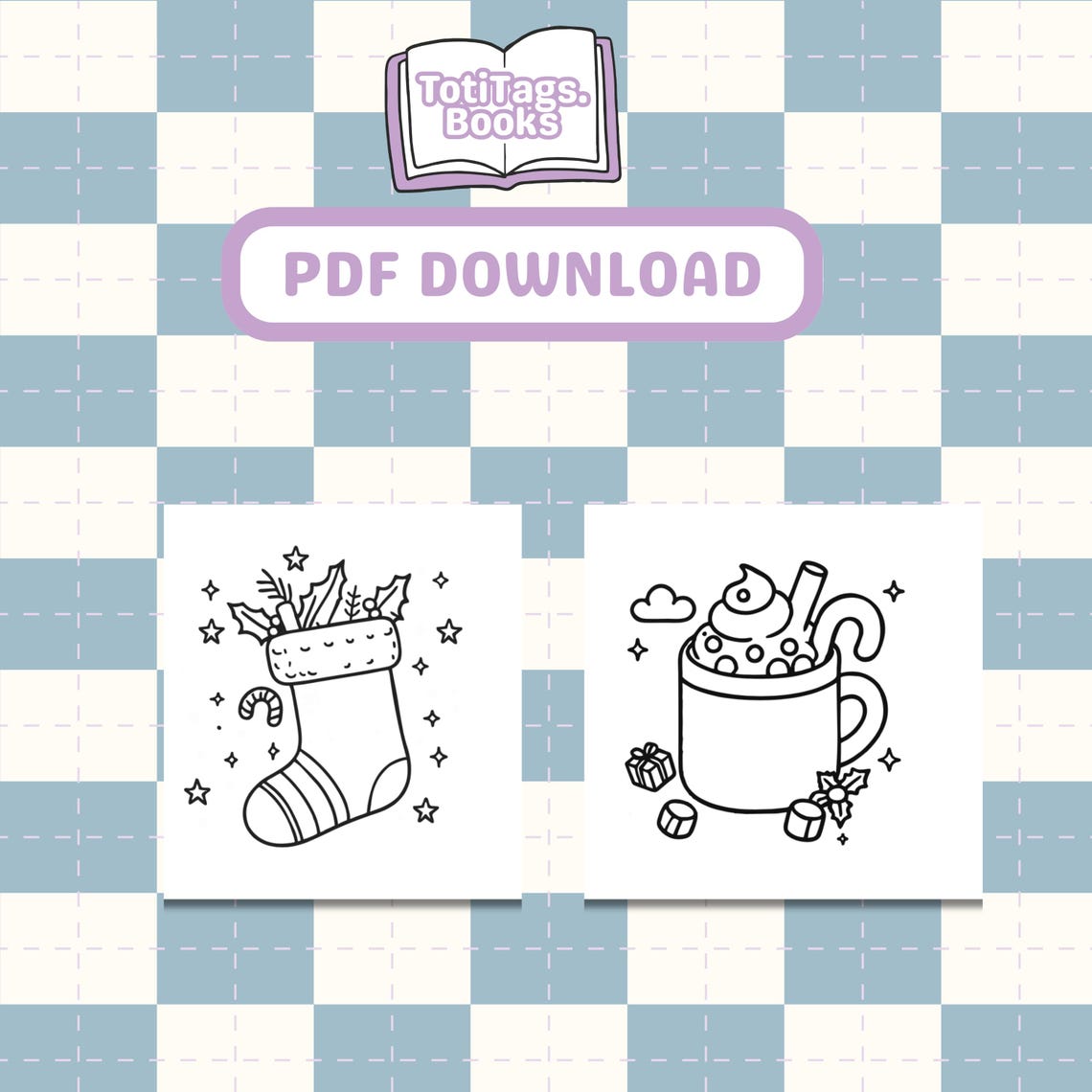 Christmas Joy Coloring Pages, 10 Magical and Festive Holiday Designs ...