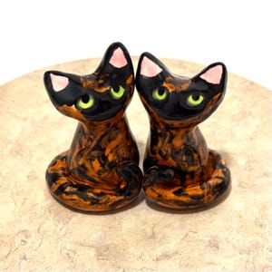 Tortoiseshell Cat Cake Toppers, Wedding Decor, Tortie Figurines ...