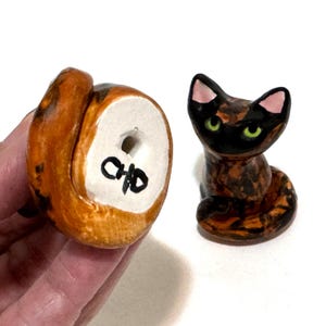 Tortoiseshell Cat Cake Toppers, Wedding Decor, Tortie Figurines ...
