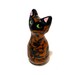 Tortie Gift, Cat Cake Topper, Tortoiseshell Cat Figurine, Handmade ...