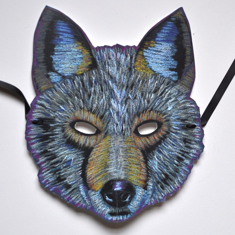 Therian Mask Coyote - Etsy