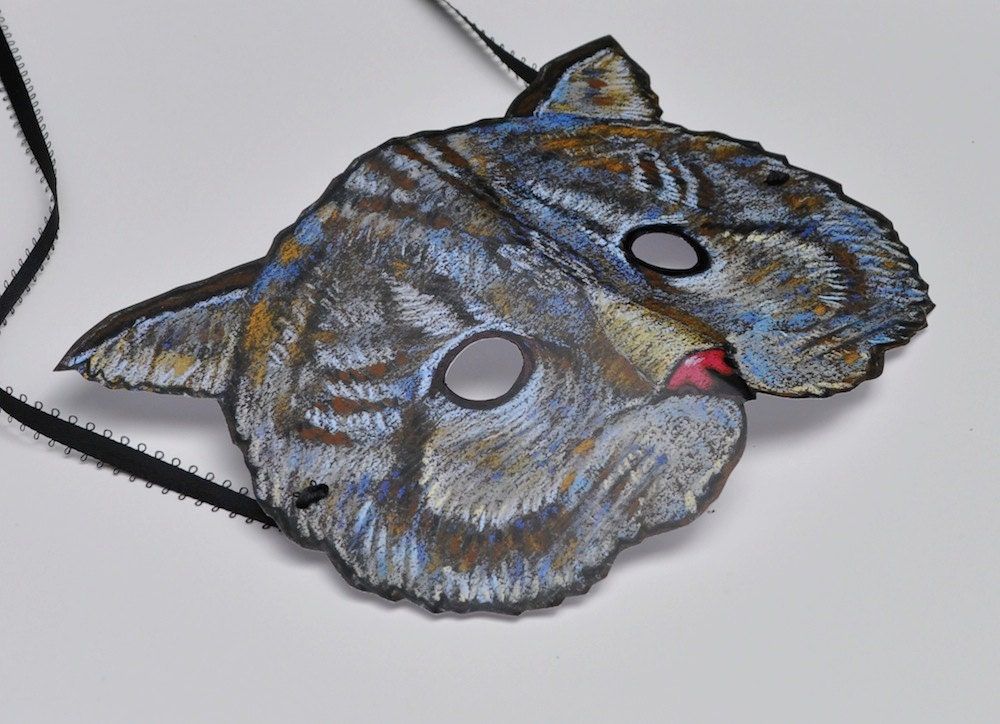 Cat Mask - Etsy
