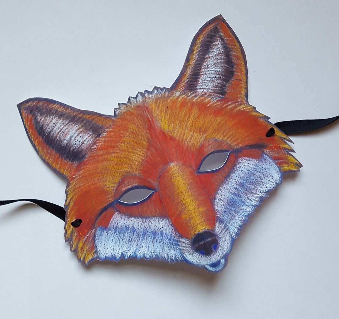 Child's Fox Mask / Small Fox Mask - Etsy