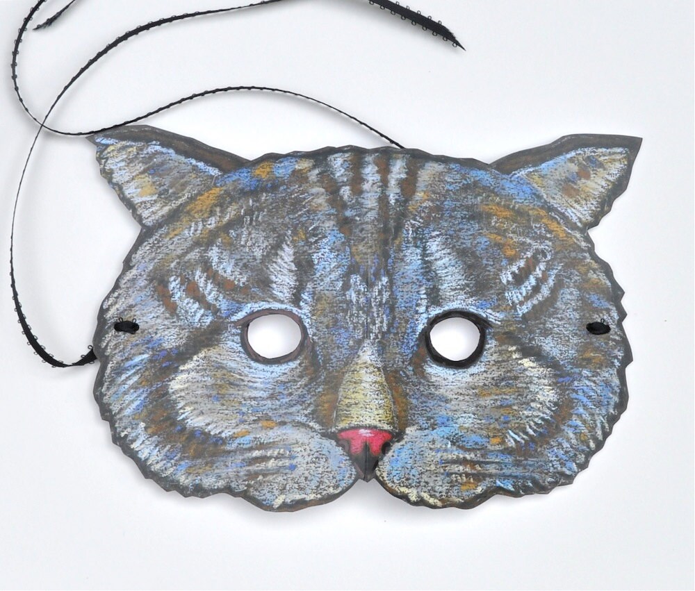 Cat Mask - Etsy