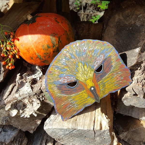Hawk Costume Mask - Etsy