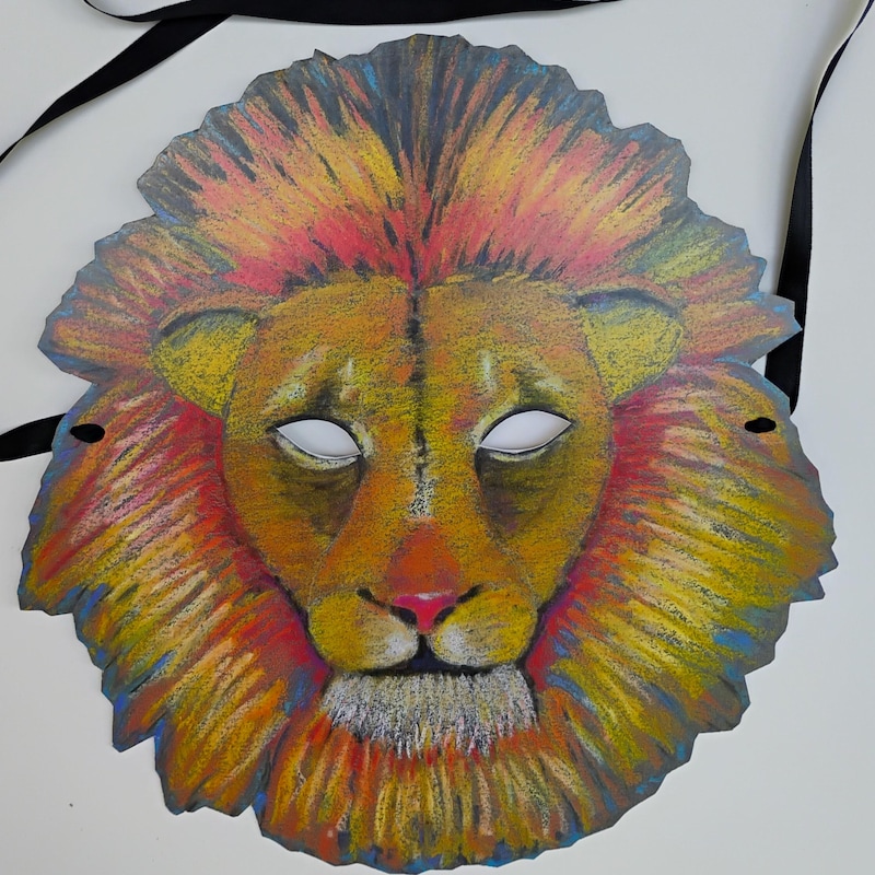 Lion Mask - Etsy