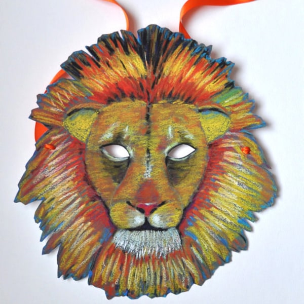 Lion Mask - Etsy