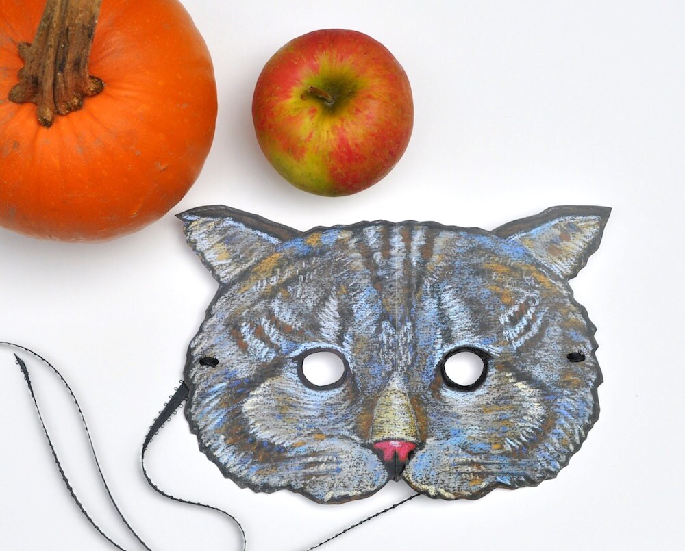 Cat Mask - Etsy