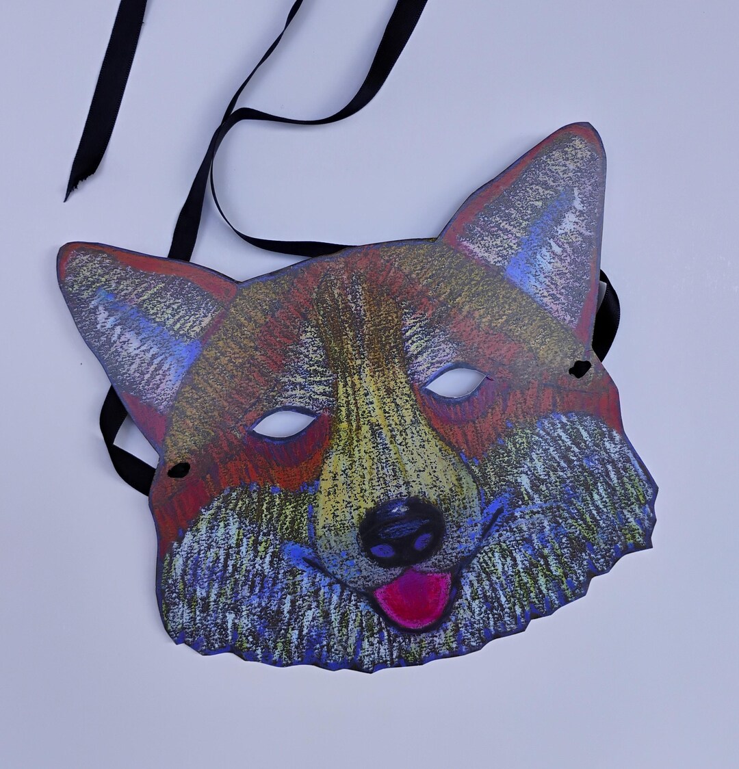 Corgi Dog Mask - Etsy