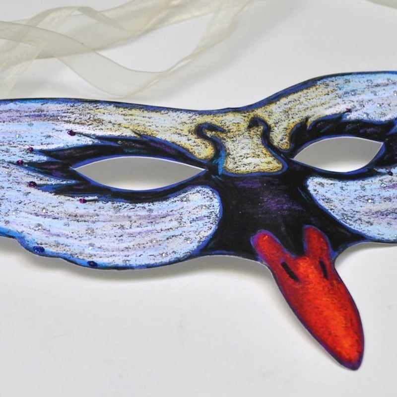 Swan Mask - Etsy