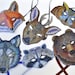 Woodland Mask Set, Animal Masquerade Masks, Mask Party Favors ...
