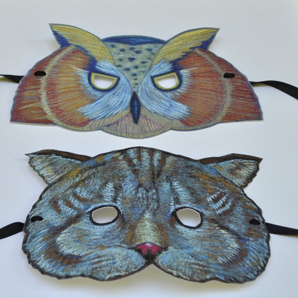 Owl Mask - Etsy
