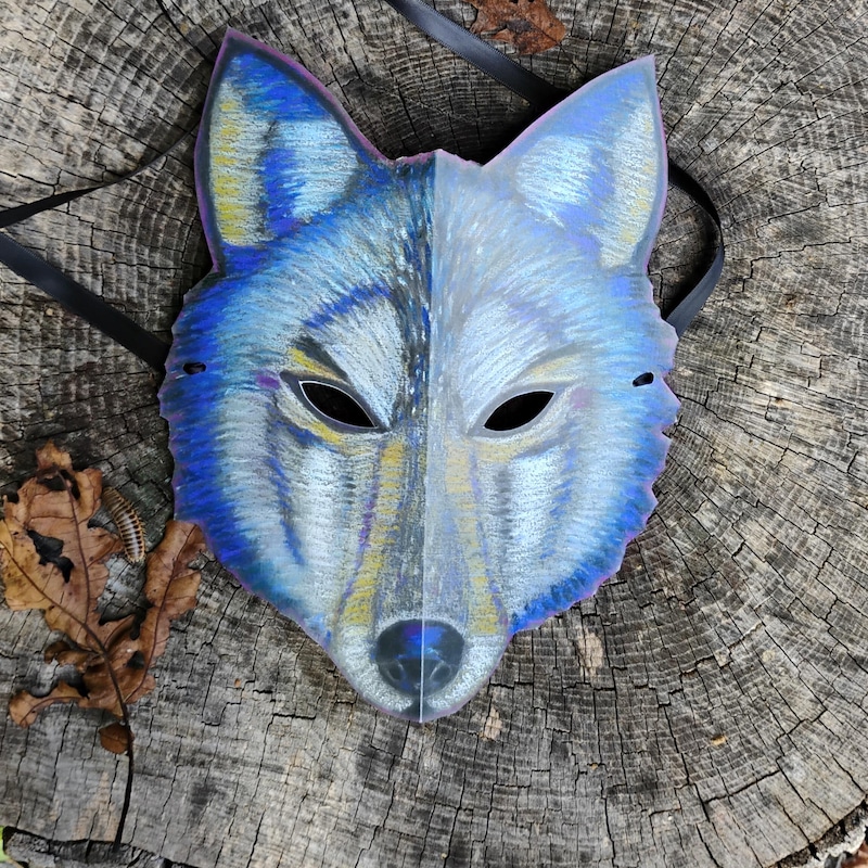 Wolf Mask - Etsy