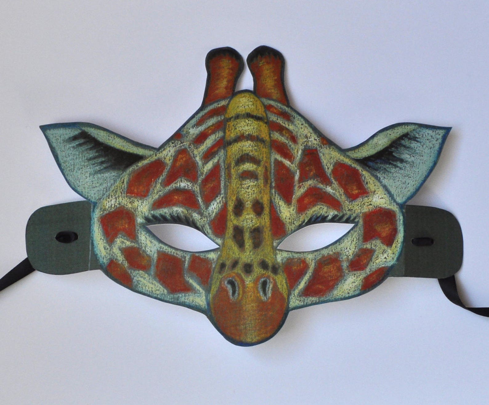 Giraffe Halloween Mask - Etsy