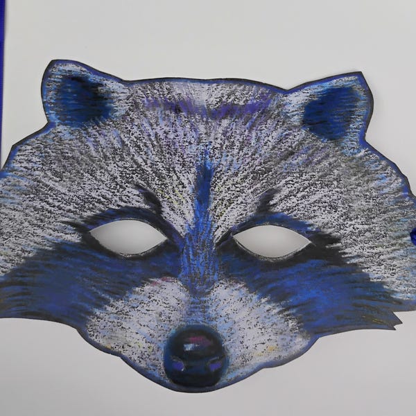 Therian Raccoon Mask - Etsy