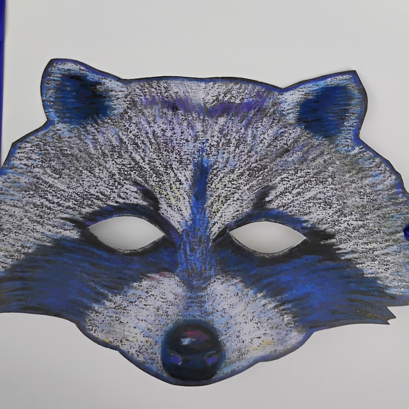 Therian Raccoon Mask - Etsy