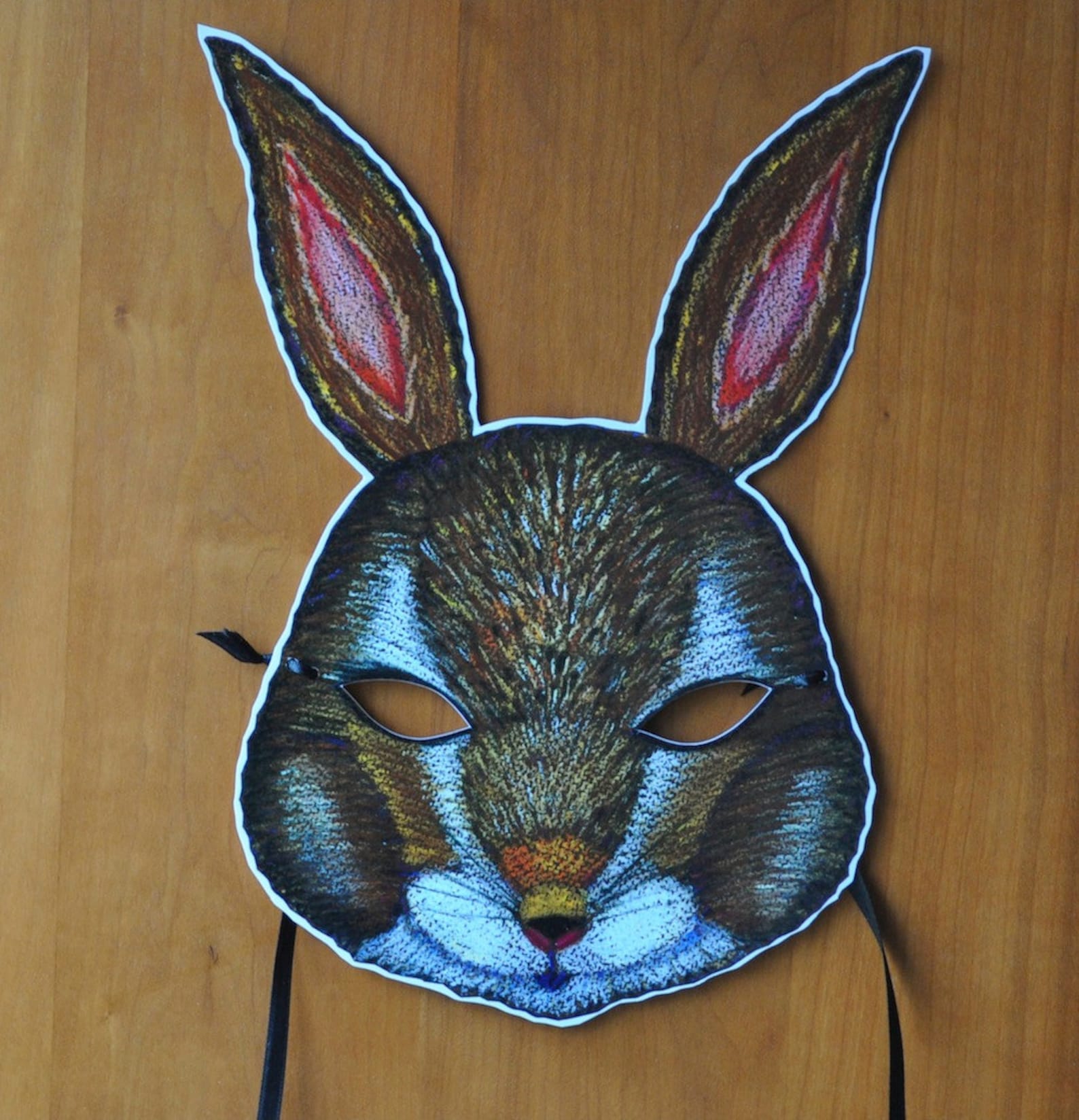 Rabbit Mask / Easter Bunny / Halloween Hare - Etsy