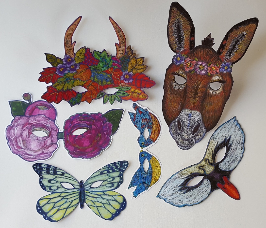 Masks for A Midsummer Night's Dream, Fairy Masks, Wedding Masks - Etsy