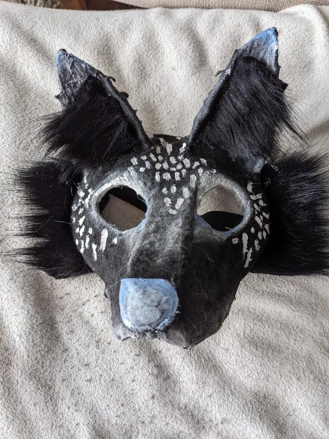 Silver Fox Therian Mask - Etsy